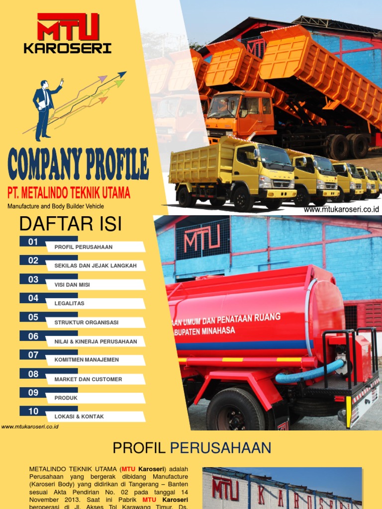 Company Profile PT MTU 1 | PDF