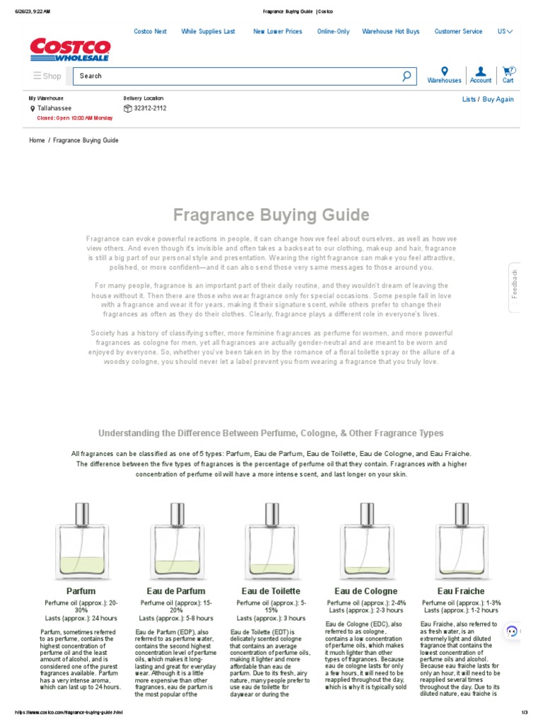 Fragrance Buying Guide - 123 | PDF | Perfume | Consumer Goods