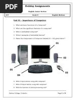 GCE Advanced Level - ICT - OPERATING SYSTEM | PDF | Operating System | Process (Computing)