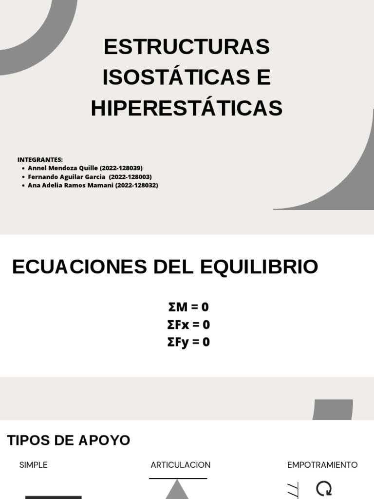 Análisis de Estructuras Estáticas | PDF | Matriz (Matemáticas) | Álgebra