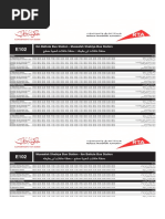 Bus E102 Timetable | PDF