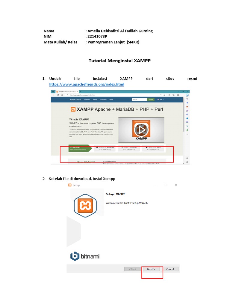 Amelia Debisafitri AG - Tugas 4 - Tutorial | PDF