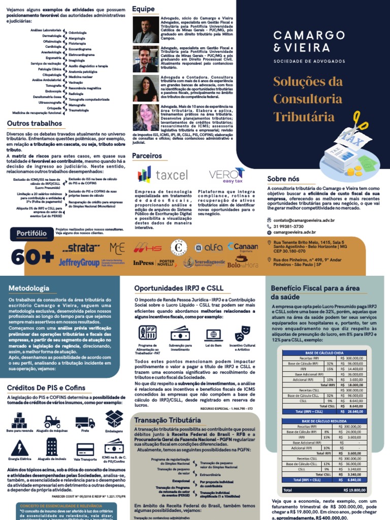 Folder Tributário | PDF | Imposto de Renda | Impostos