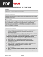 Fiche Poste Hse | PDF | Sécurité | Environnement naturel