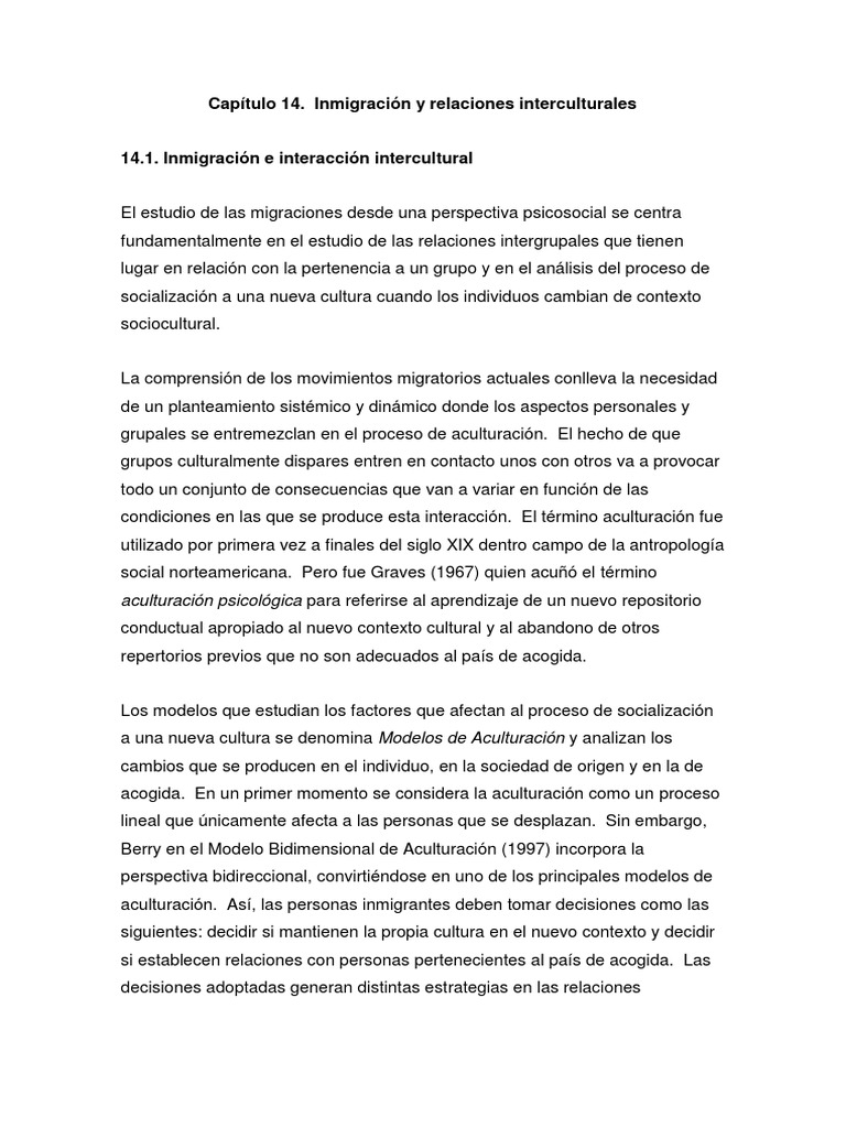Estrategias de Aculturación y Apoyo Social | PDF | Apoyo social ...