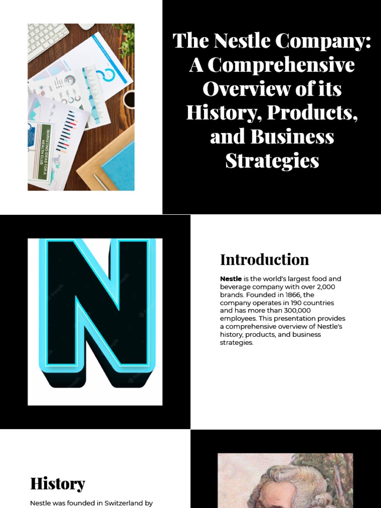 Wepik The Nestle Company A Comprehensive Overview of Its History ...