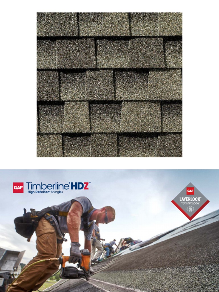 Item 13 d - 2020-23c - Shingles - Weathered Wood GAF Timerbline ...
