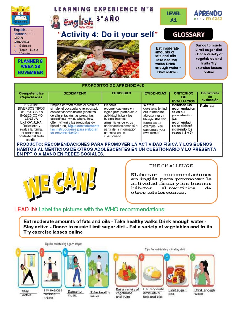 Activity 4: Do It Your Self: Label The Pictures With The WHO ...