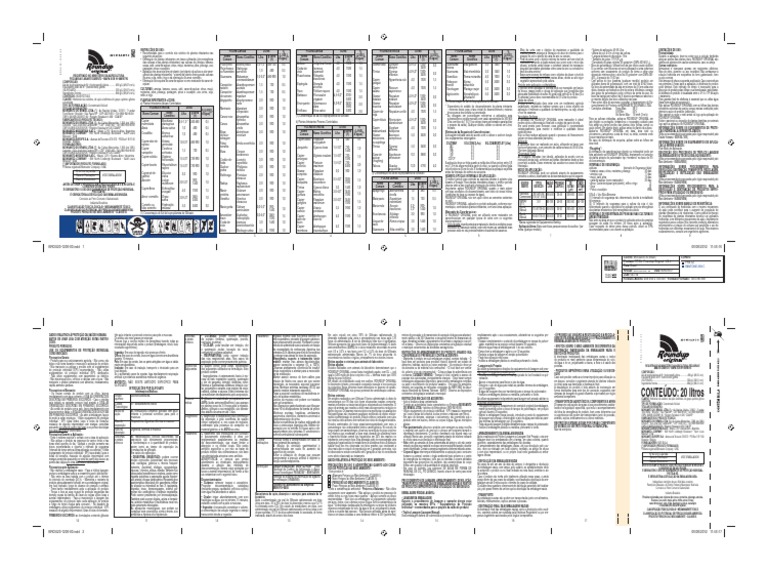 Herbicida Roundup-Original-Bula | PDF | Agricultura