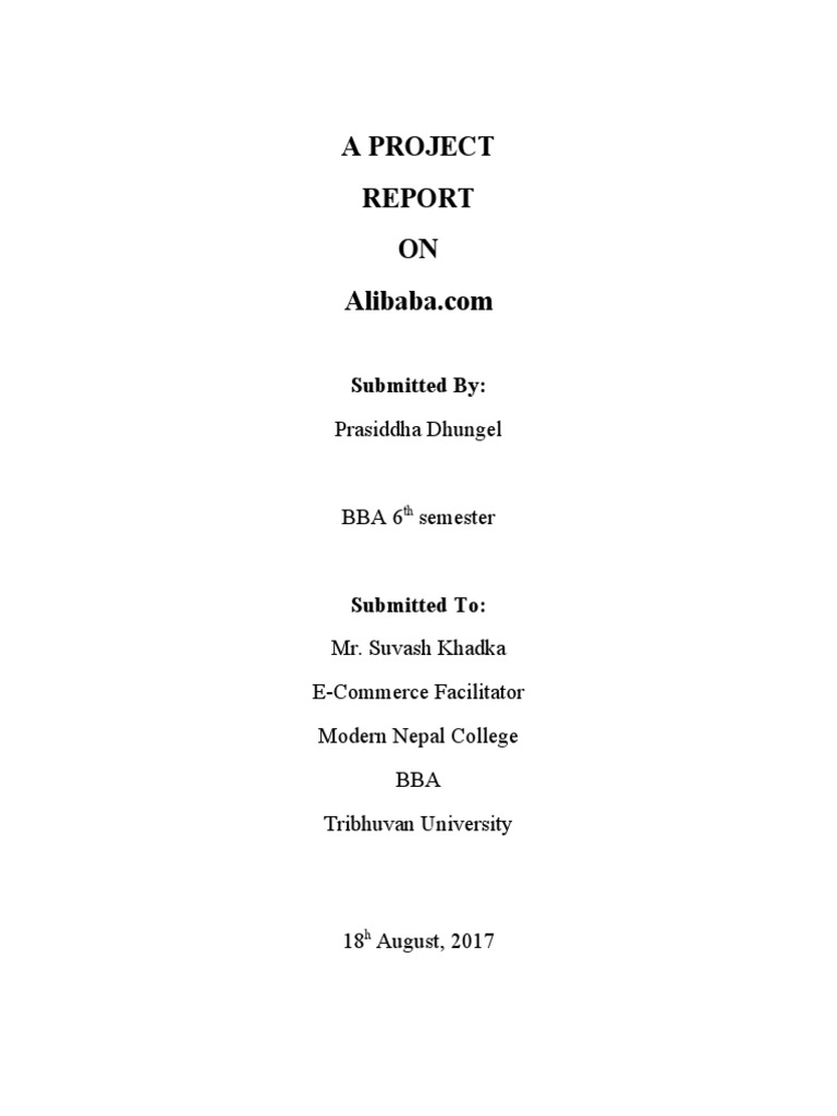 Alibaba Report Pdf Alibaba Group E Commerce