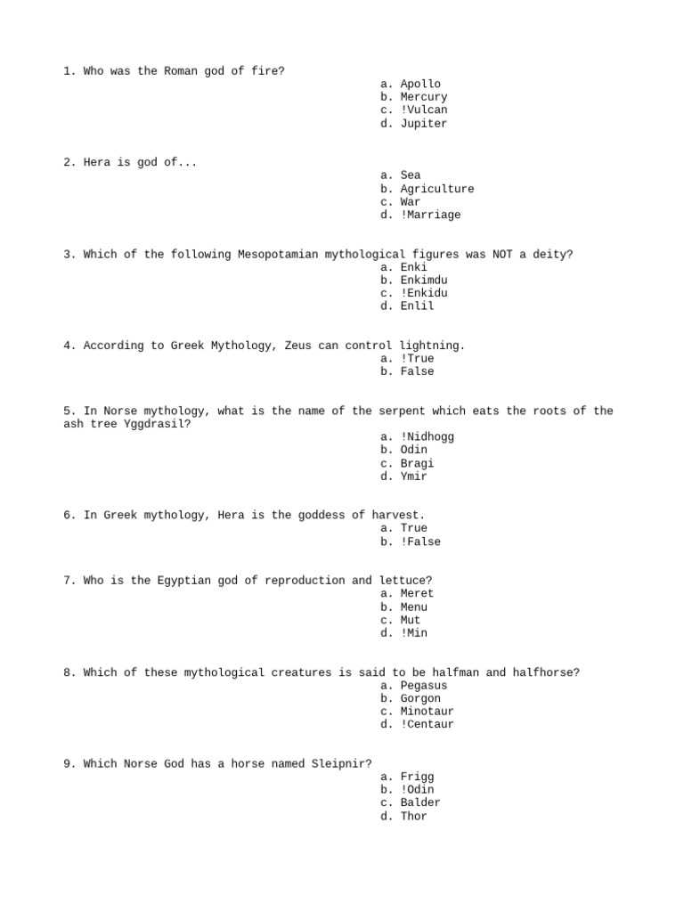 PHIL168 Worksheet 5 | PDF | Greek Mythology | Dionysus