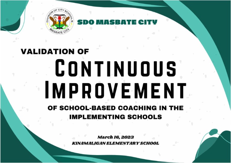 Continuous Improvement | PDF