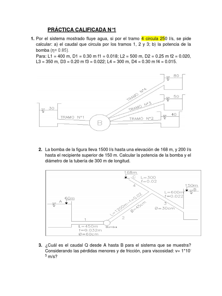 Práctica Calificada N°1 | PDF
