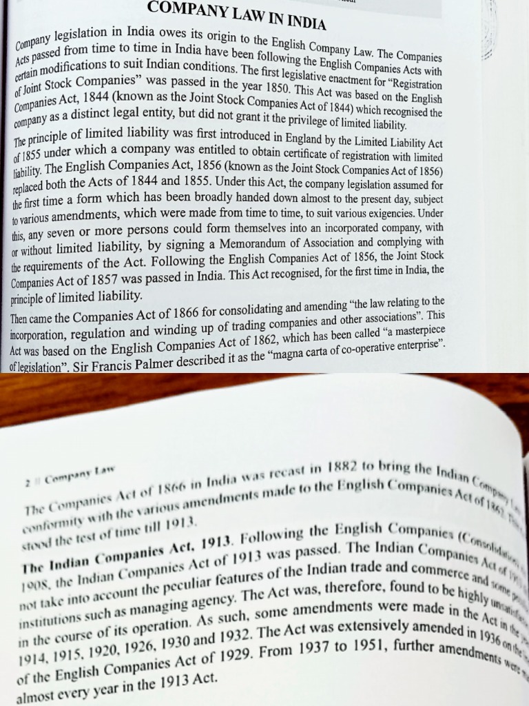 Introduction To Company Law | PDF | Joint Stock Company | Justice