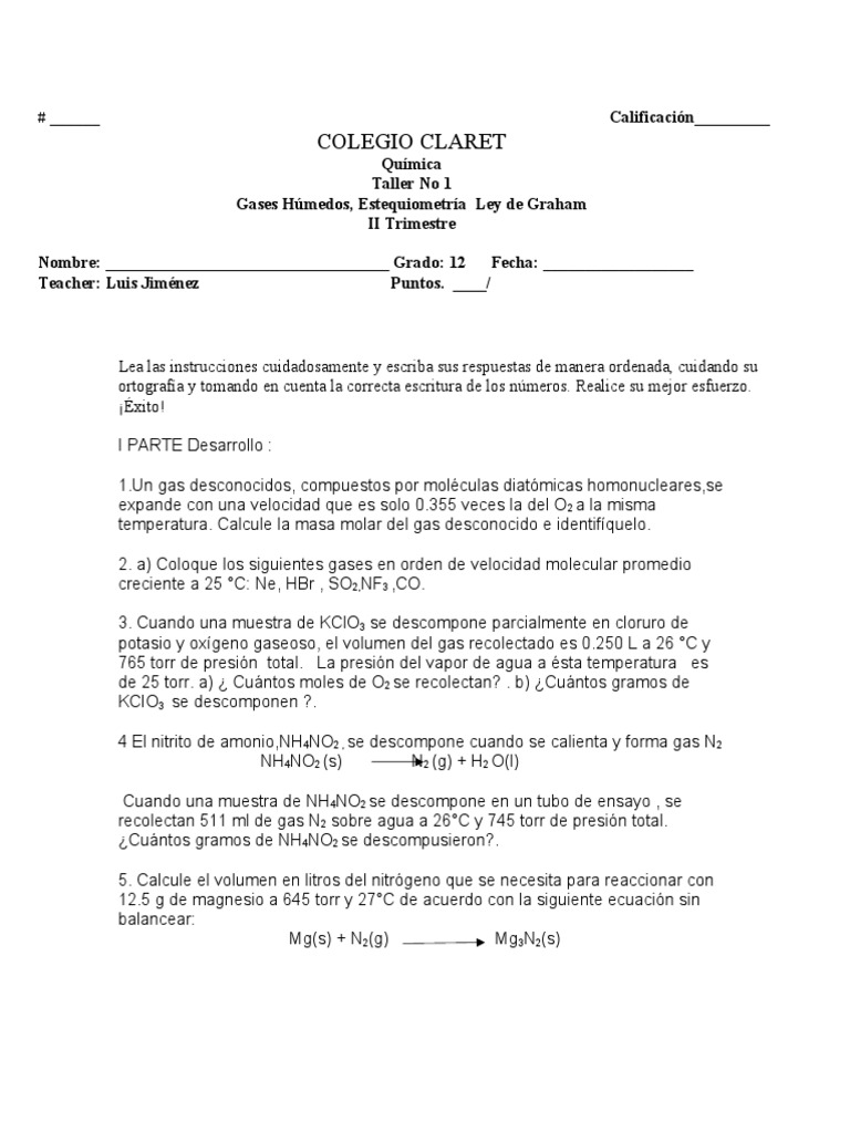 Colegio Claret | PDF