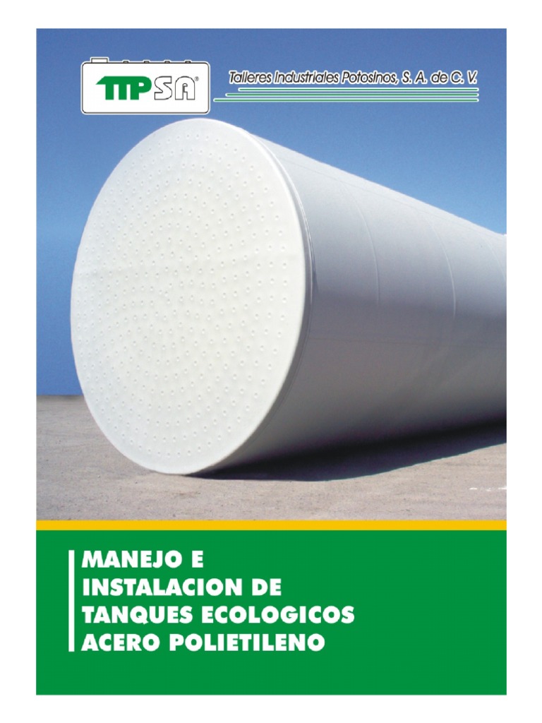 Manual de Manejo e Instalación de Tanque UL-58 Y UL-1746 | PDF