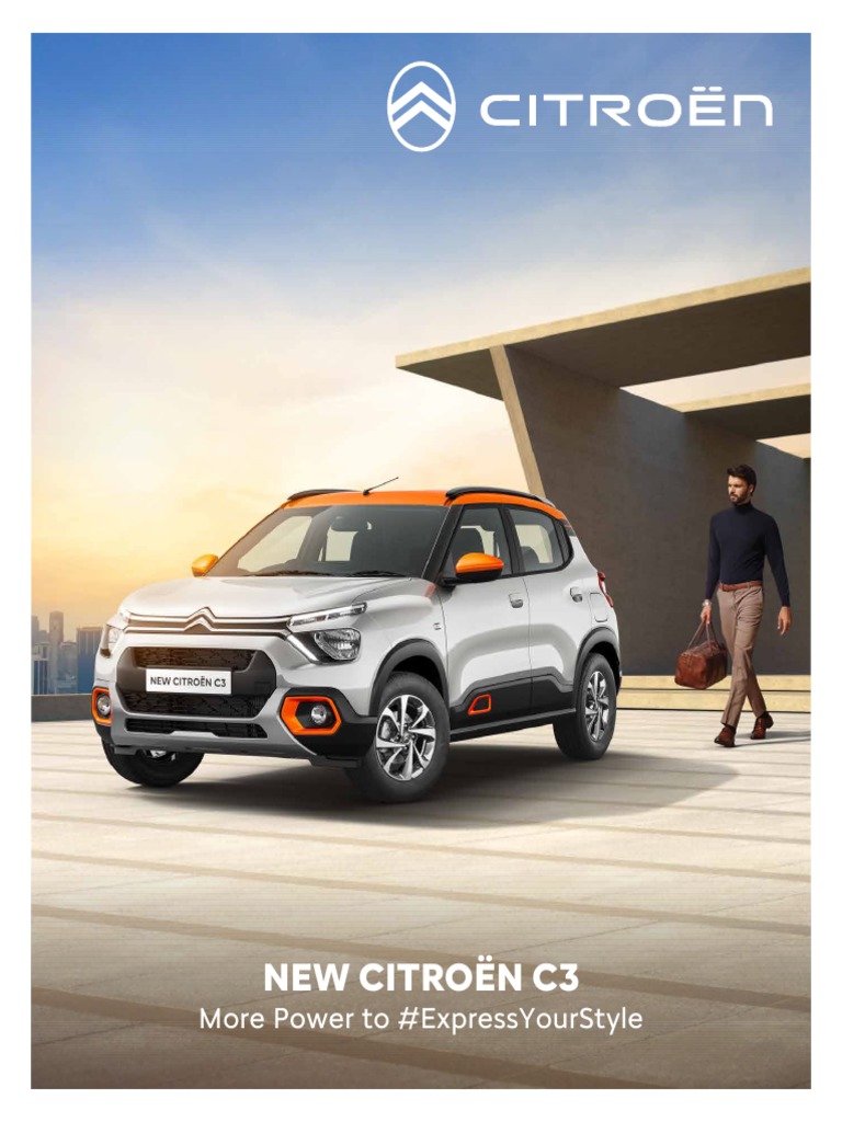 Citroen C3-Product-E-Brochure - 1 | PDF | Manufactured Goods | Motor Vehicle