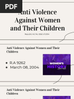 Ra 9262-Vawc Tagalog | PDF