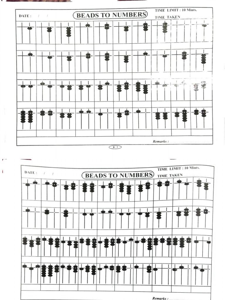 Abacus Level 1B | PDF