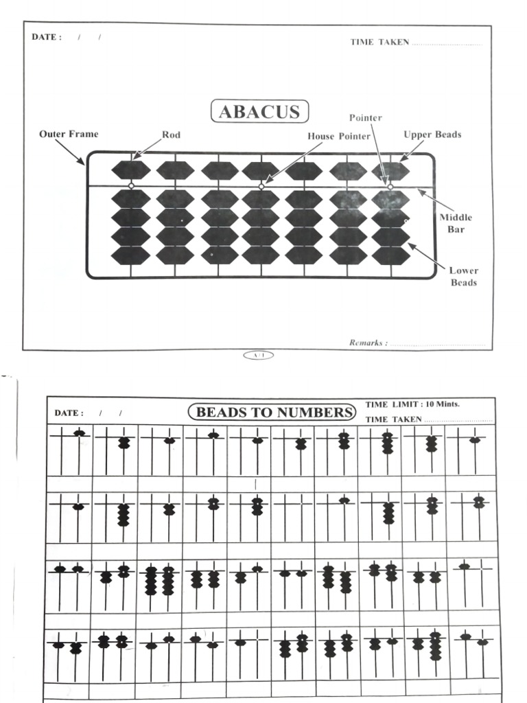 Abacus Level - 1 | PDF