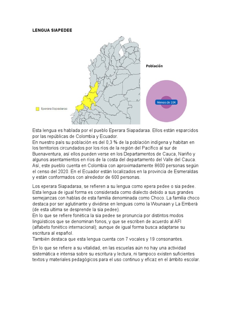 Lengua Siapedee | PDF | Estudios de idiomas extranjeros | Poesía
