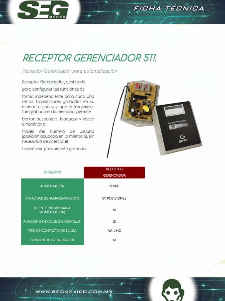 Ficha Técnica Seg | PDF