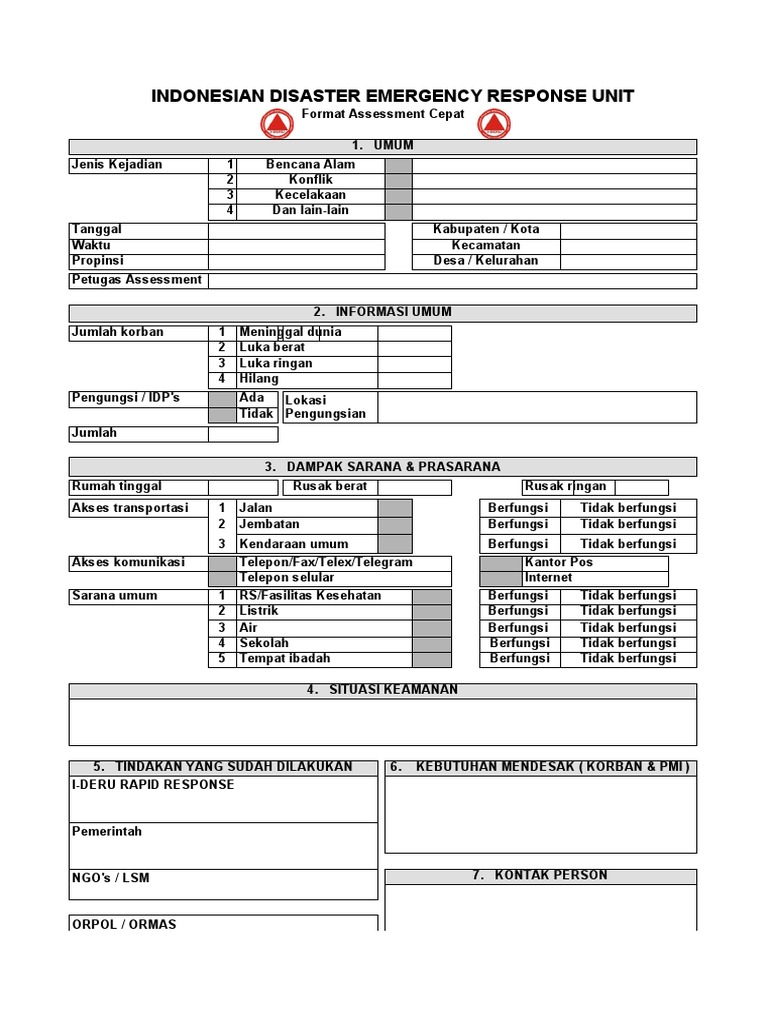 Format Assessment Cepat | PDF