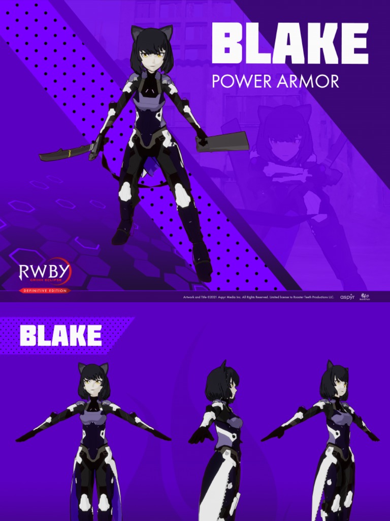 609c3418a7ec7e42e76a92da RWBYGE Cosplay Guide Blake Power Armor | PDF