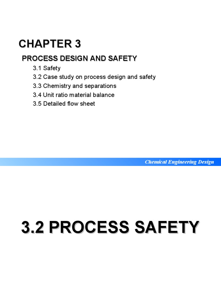 3.2 Process Safety | PDF | Safety | Systems Engineering