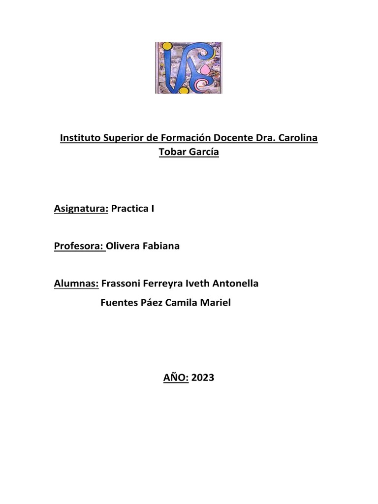 Actividad Integradora Eje N°1 PRÁCTICA | PDF | Maestros | Enseñando