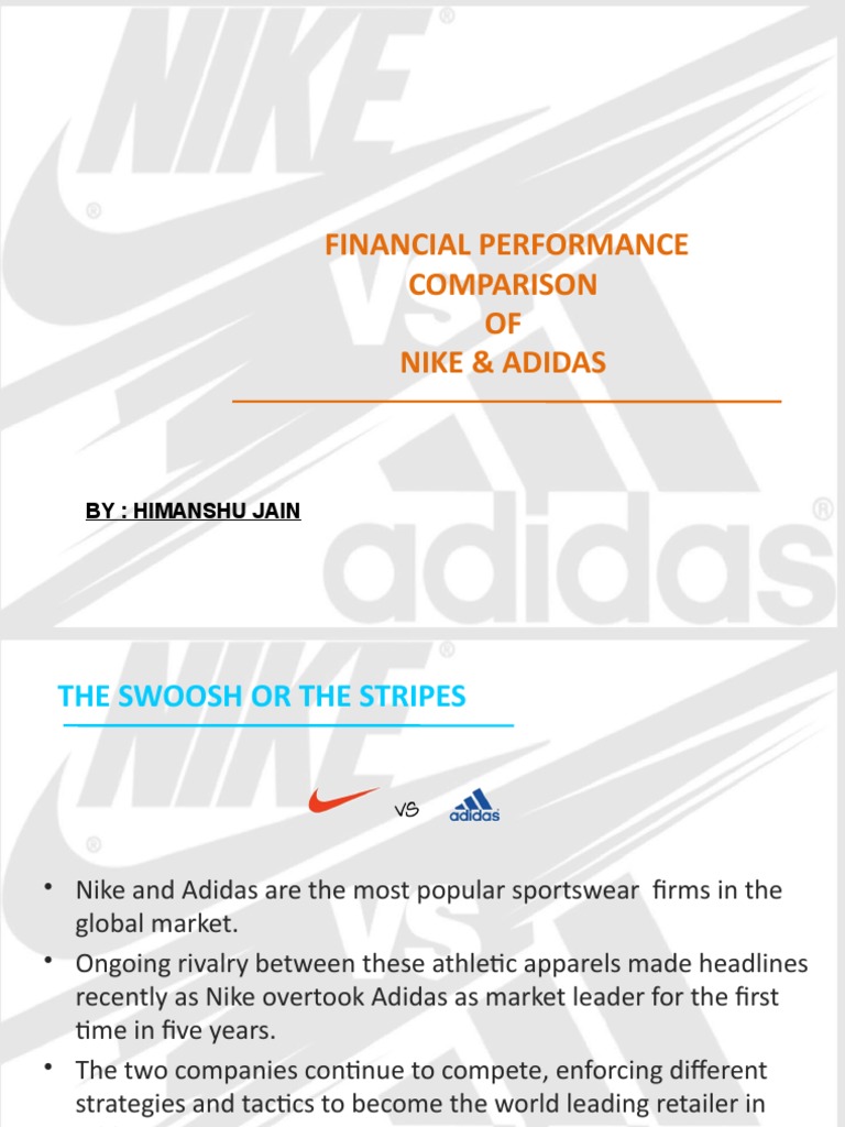 Nike Vs Adidas PRESENTATION Final Final | PDF | Nike | Adidas