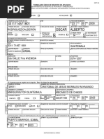 Formulario para IRTRA | PDF