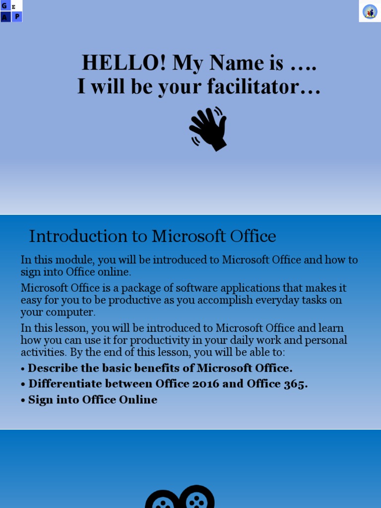 Introduction To Microsoft Office | PDF | Microsoft Office | Software
