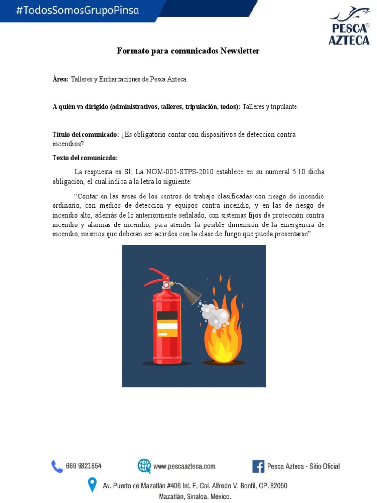 Formato Comunicados | PDF