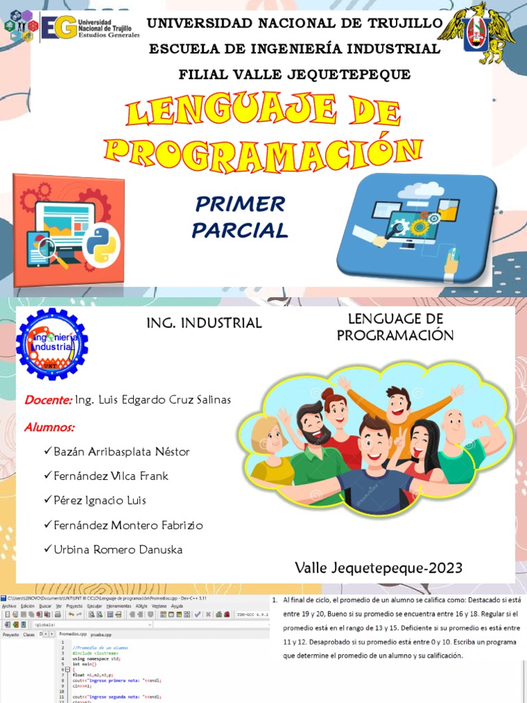 Primer parcial-Programación | PDF