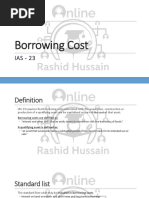 IND As 23 - Borrowing Cost | PDF | Interest | Loans