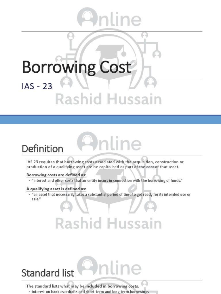 Ias 23 | PDF | Debt | Interest