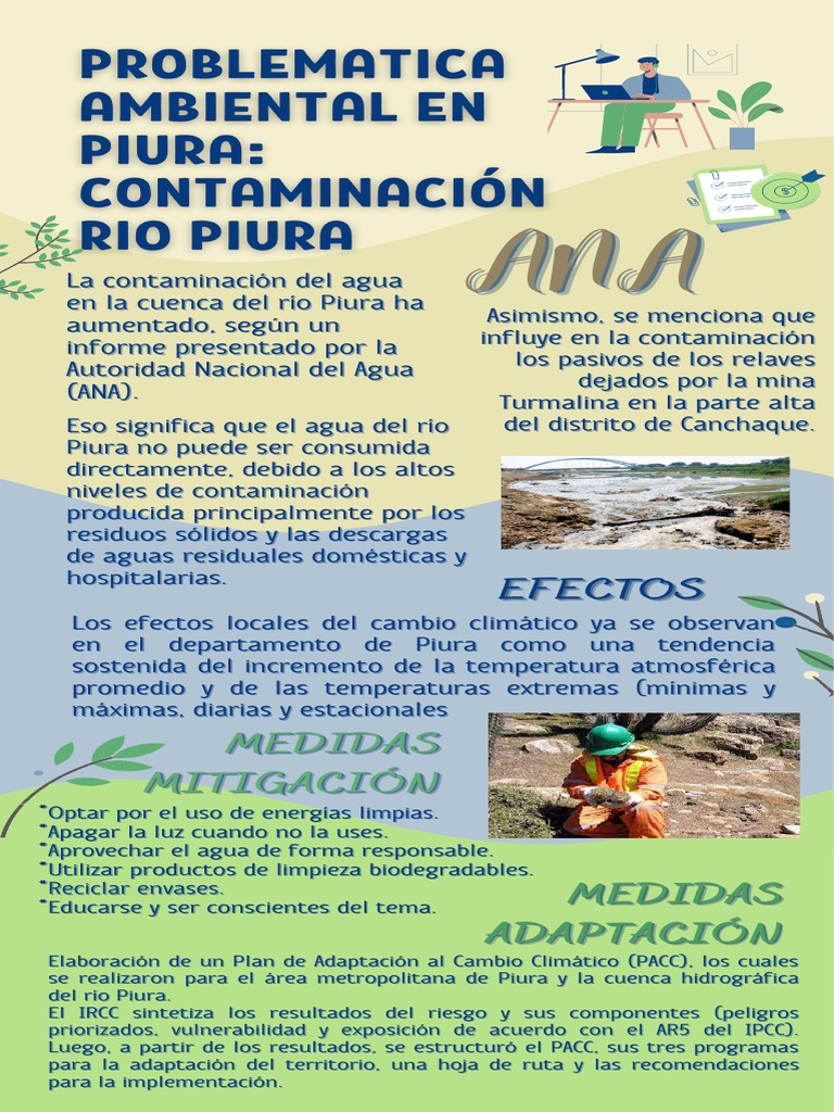 Infografia Individuo Problematica Ambiental | PDF