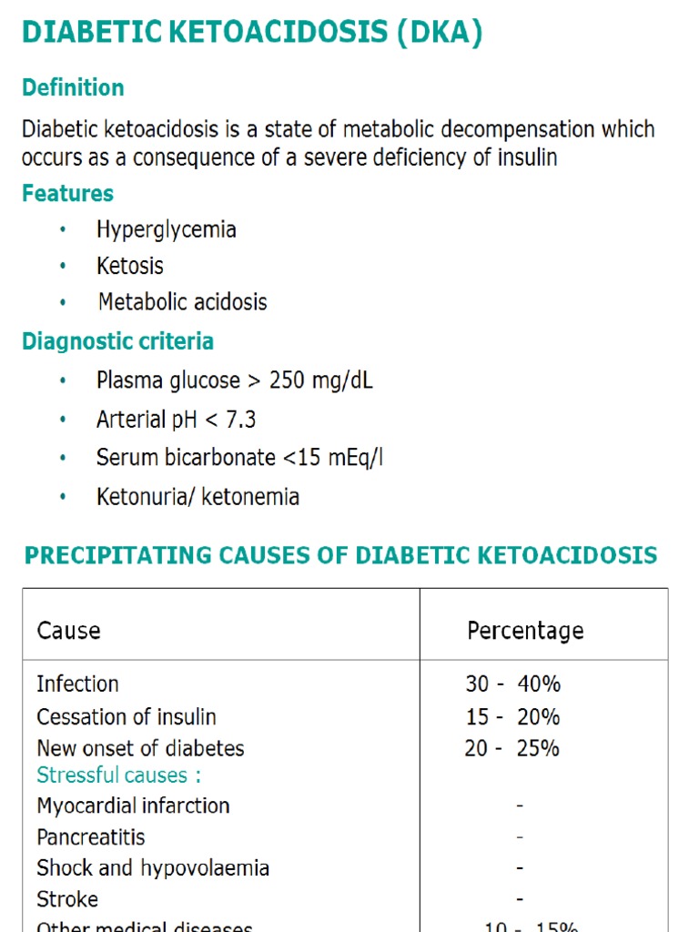 Diabetic Ketoacidosis | PDF