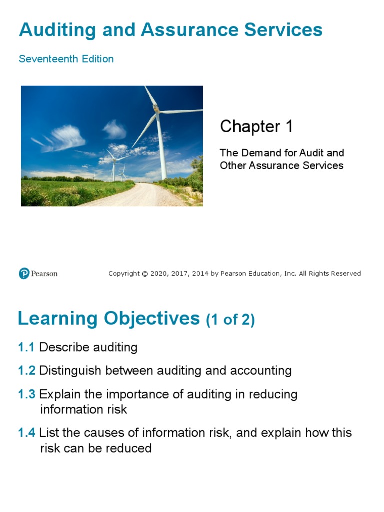 Arens Aas17 PPT 01 | PDF | Audit | Financial Audit