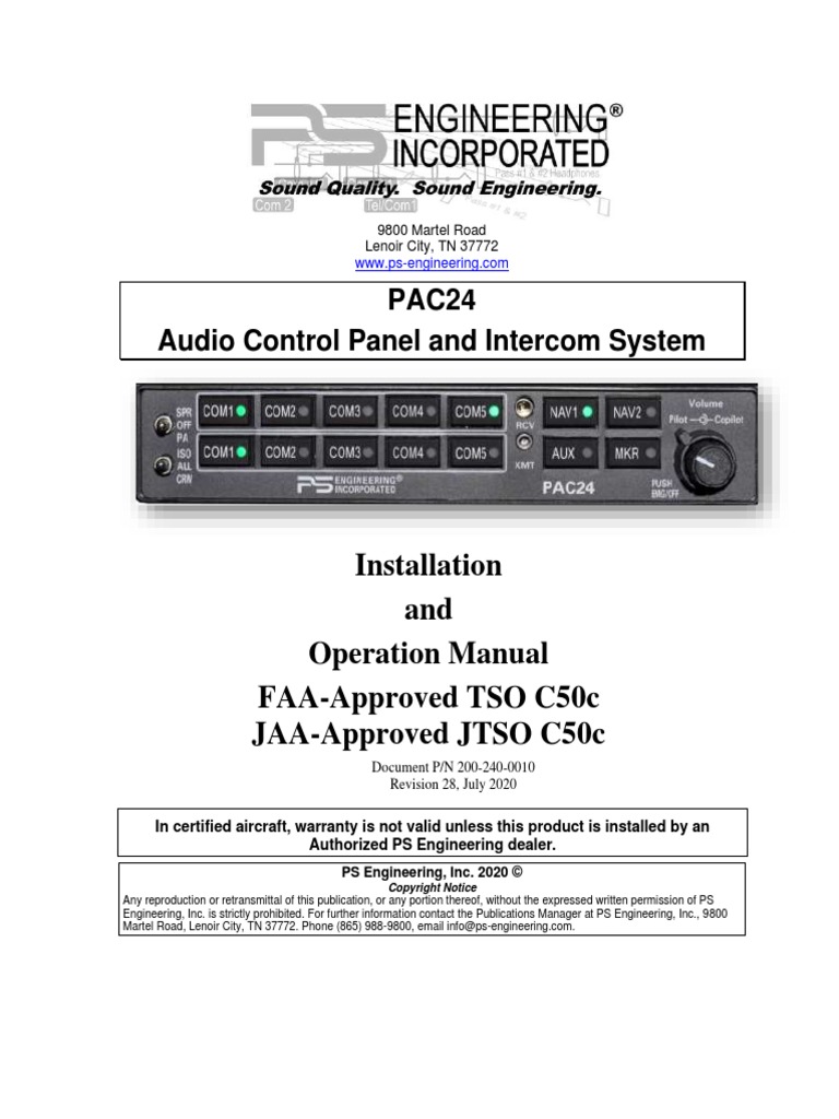 Pac24 Im | PDF | Headphones | Amplifier