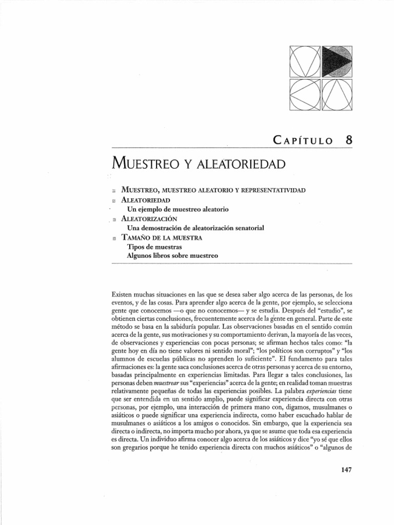 Kerlinger. Cap 8 | PDF