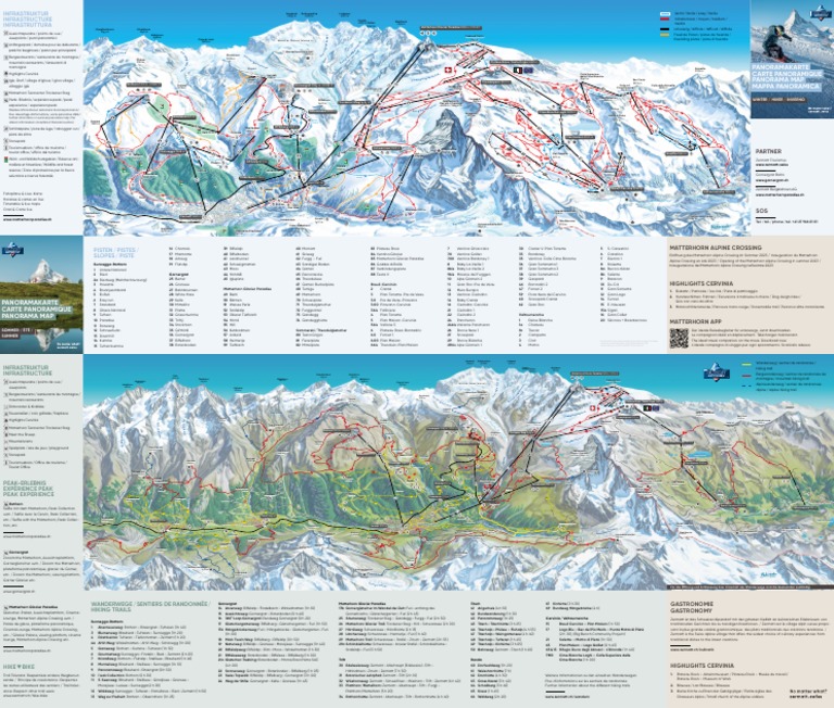 Zermatt Ski Map | PDF