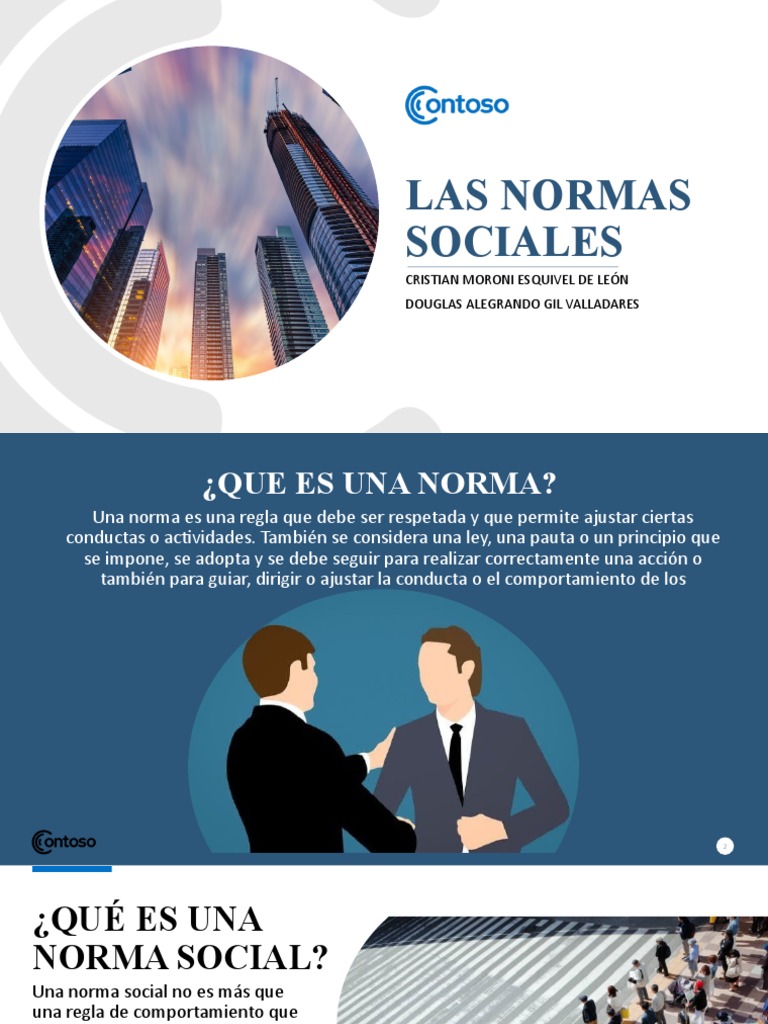 Las Normas Sociales | PDF