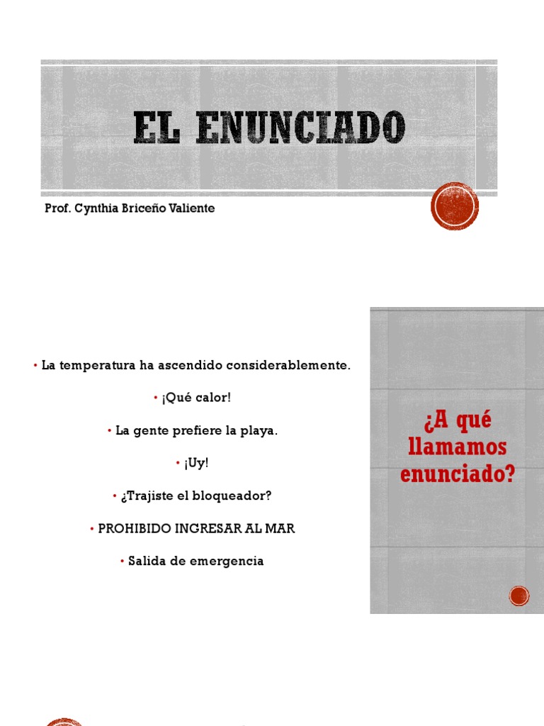 Clasificación y Estructura de Oraciones | PDF | Predicado (Gramática ...