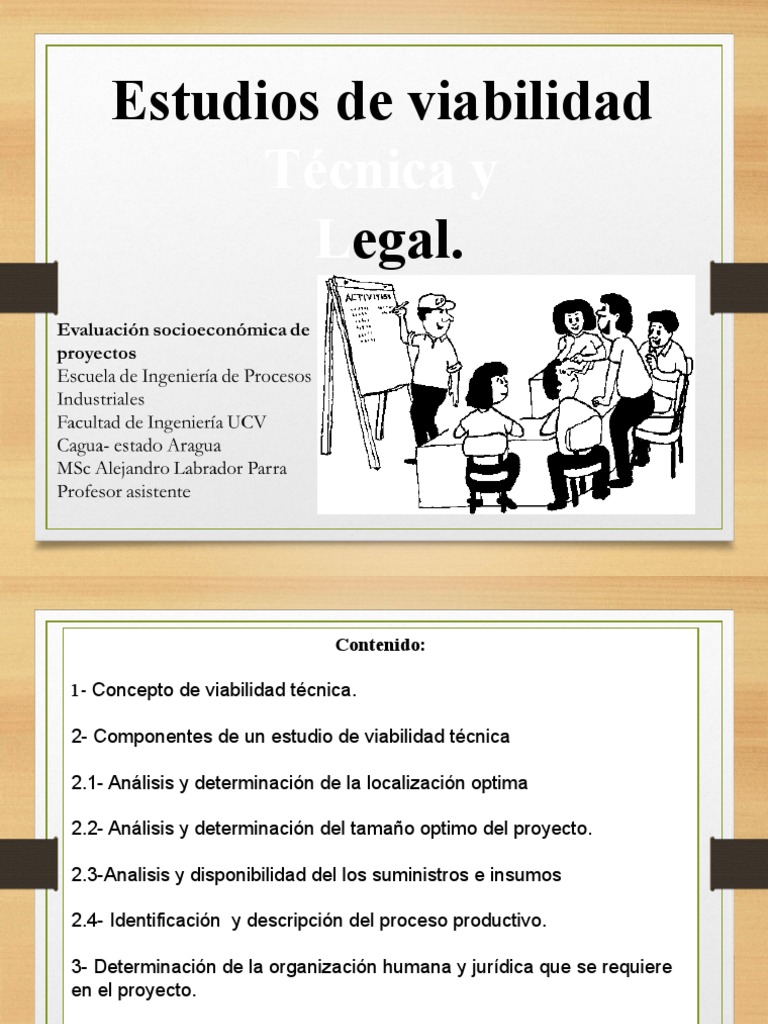 Estudio de Viabilidad Tecnica Legal | PDF | Mercado (economía ...
