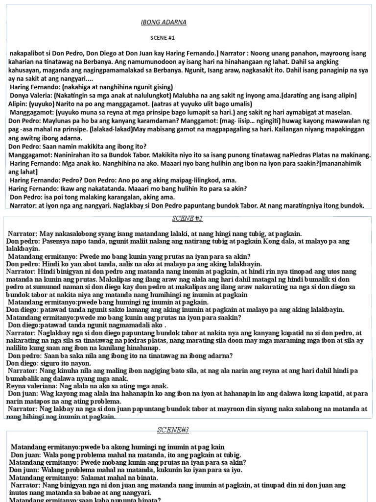 Ibong Adarna | PDF