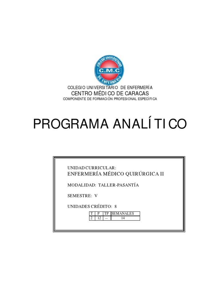Enfermeria Medico Quirurgica II | PDF | Enfermería | Cirugía Enfermeria Medico Quirurgica II | PDF | Enfermería | Cirugía