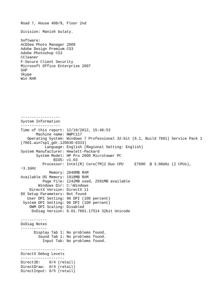 PC117 | PDF | Device Driver | Codec