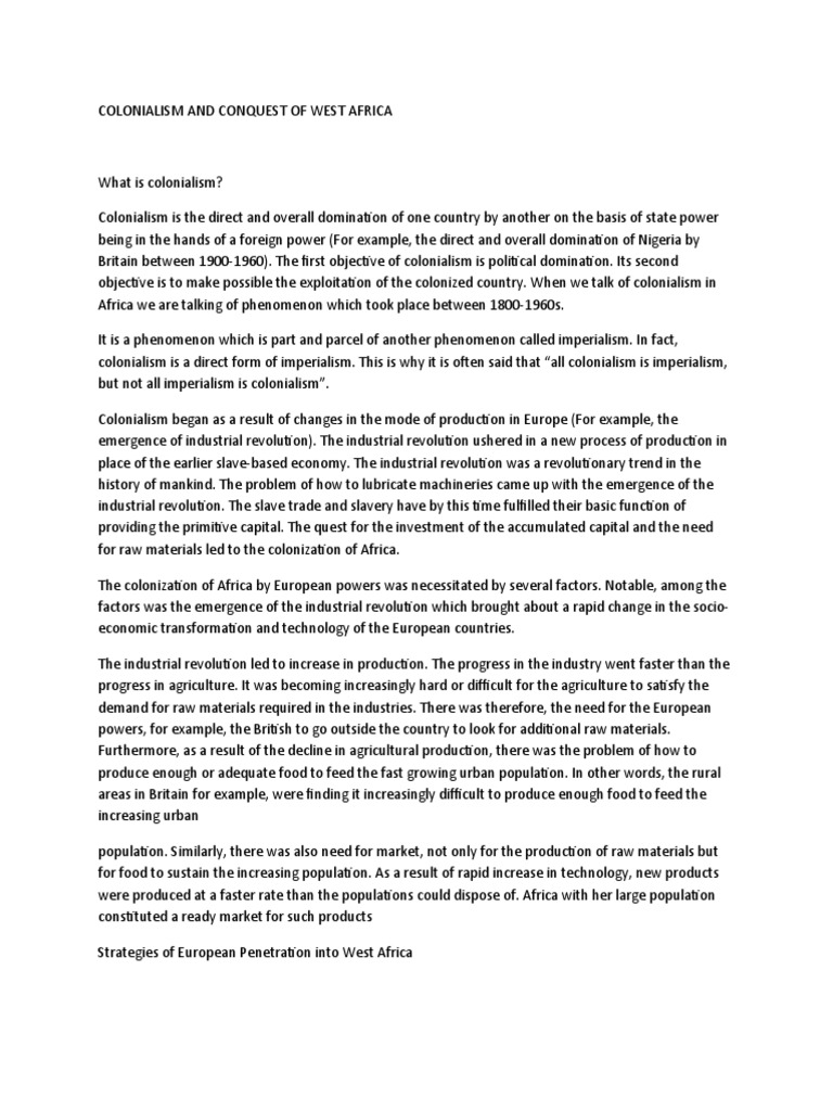 COLONIALISM AND-WPS Office | PDF | Colonialism | Imperialism